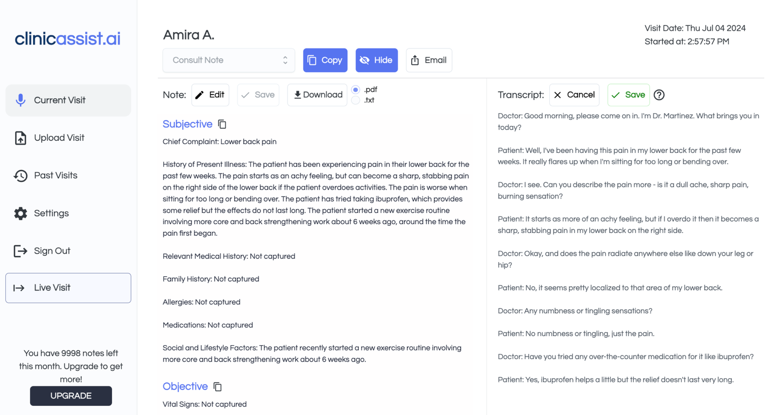 Home - Onechart.ai | The AI suite for simplifying Care Delivery