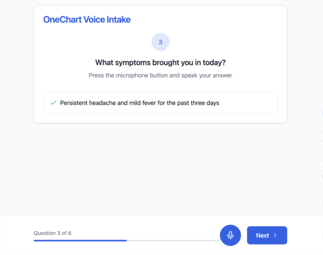 Home - Onechart.ai | The AI suite for simplifying Care Delivery