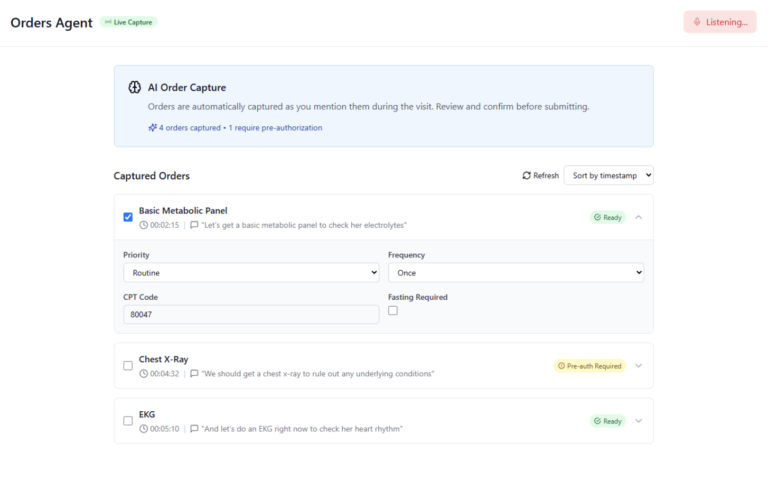 Features - Onechart.ai | The AI suite for simplifying Care Delivery
